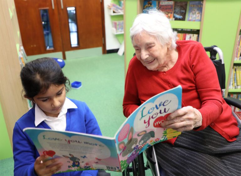 Book club joy for Ferndown care home